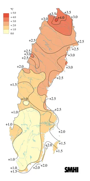 Maj 2009 - Temperatur och nederbörd — SMHI
