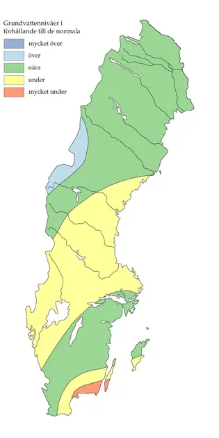 Maj 2005 - Vattenföring, markvatten och grundvatten — SMHI