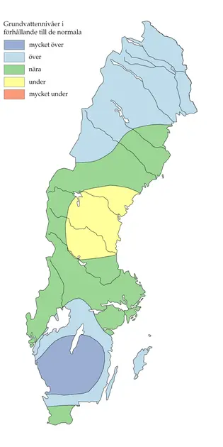 Juli 2004 - Markvatten och grundvatten — SMHI