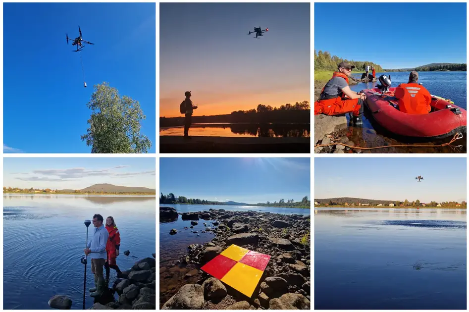 SMHI drönarflyger för bättre översvämningsvarningar — SMHI