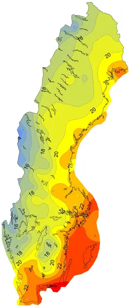 Nytt svenskt rekord för luftfuktighet (daggpunkt) — SMHI